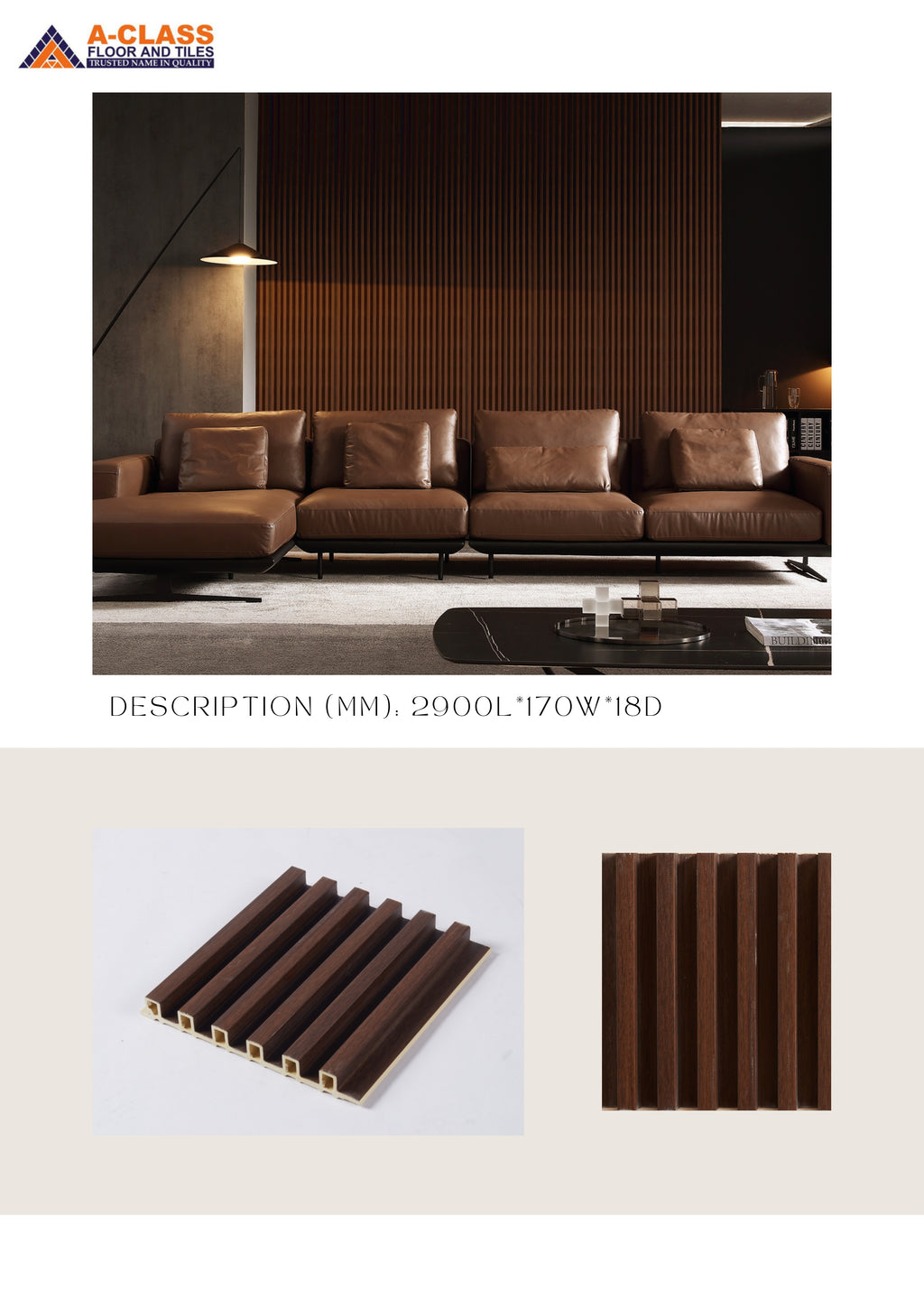 6 Pier - Hickory Brown Cladding