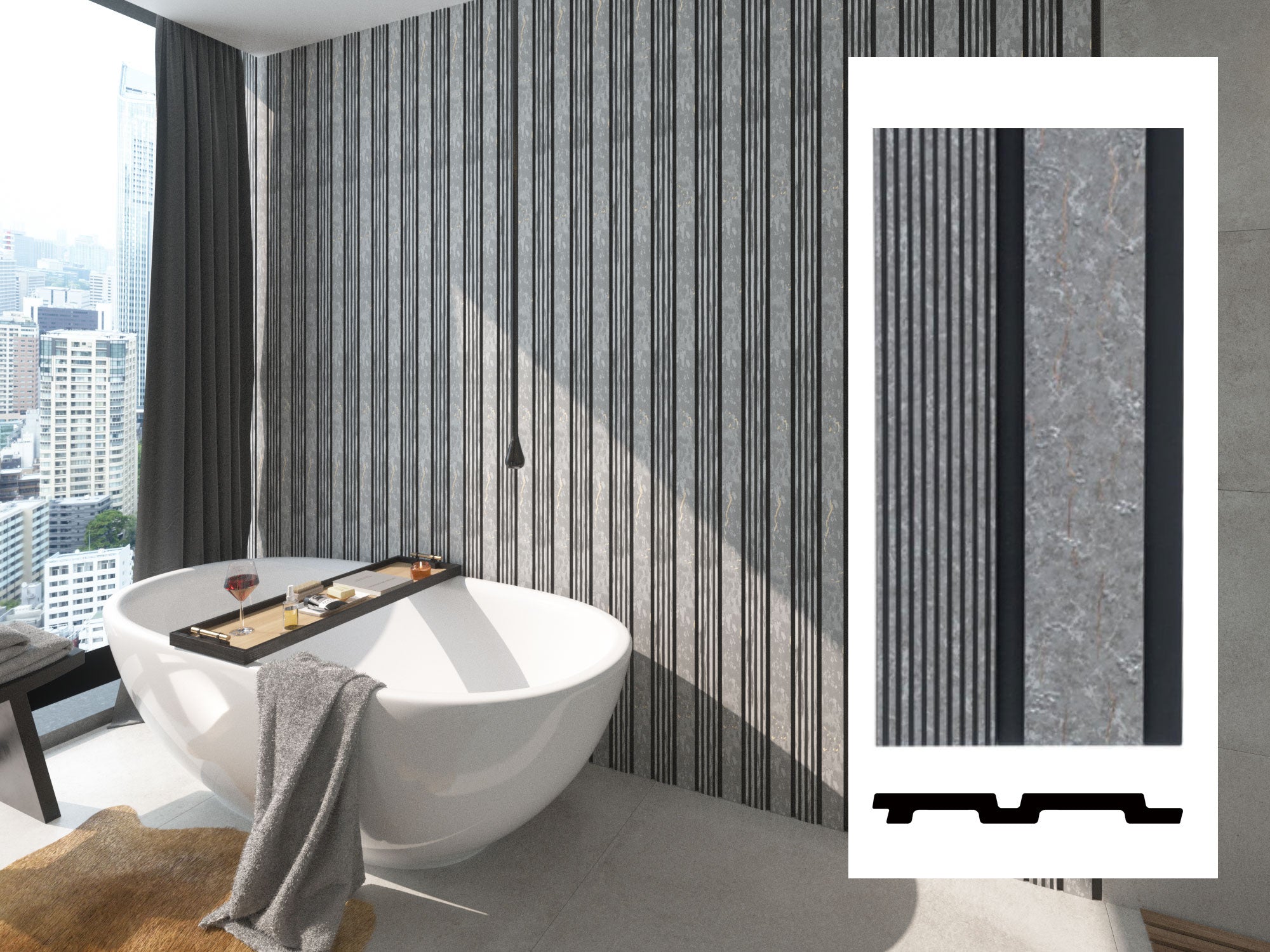 Internal PS Foam Cladding